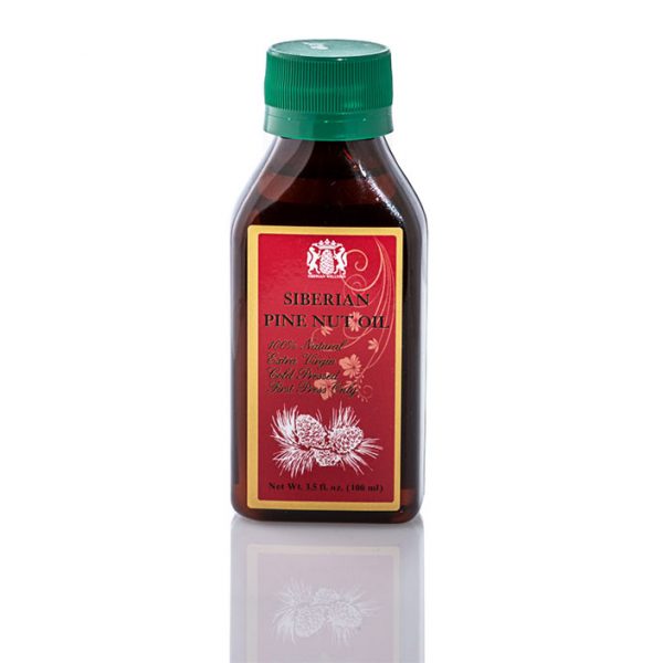 Unique Siberian Pine Nut Oil 3.5 fl. oz. (100 ml) - Siberian Pine Nut Oil
